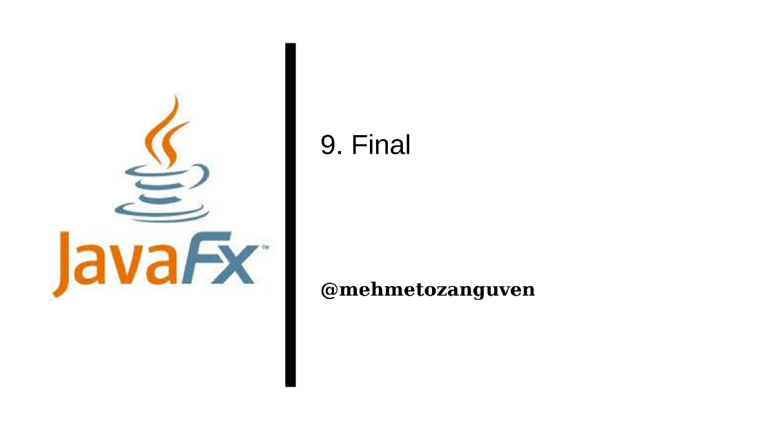 JavaFX And CSS Final 